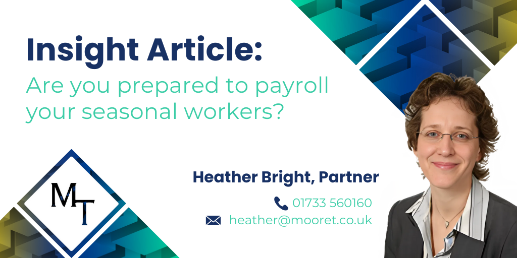 Are you prepared to payroll your seasonal workers? - Moore Thompson